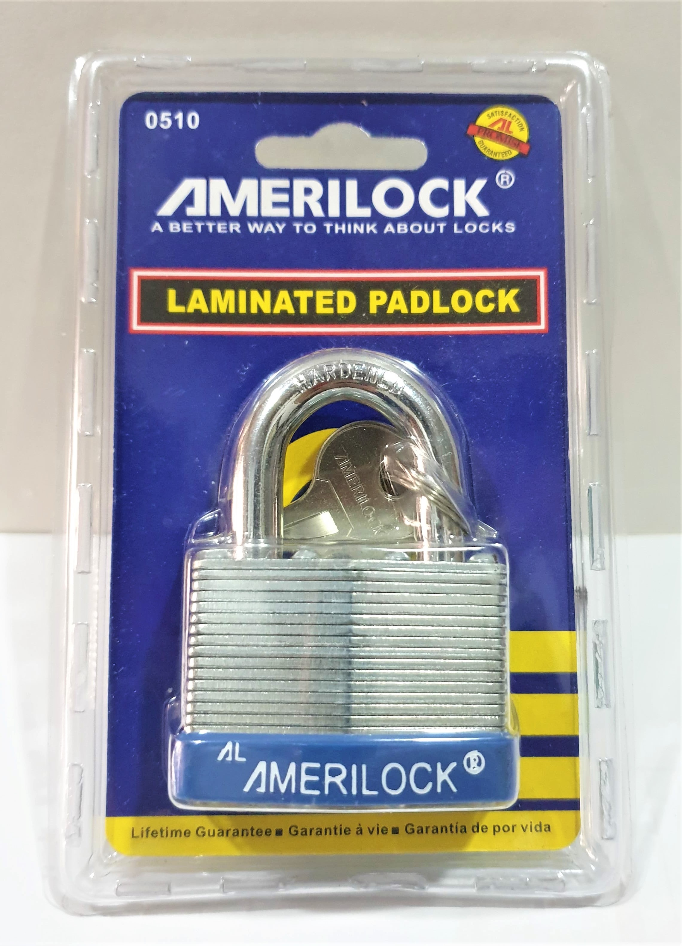 Amerilock Laminated Padlock Short Shackle 45mm | Lazada PH