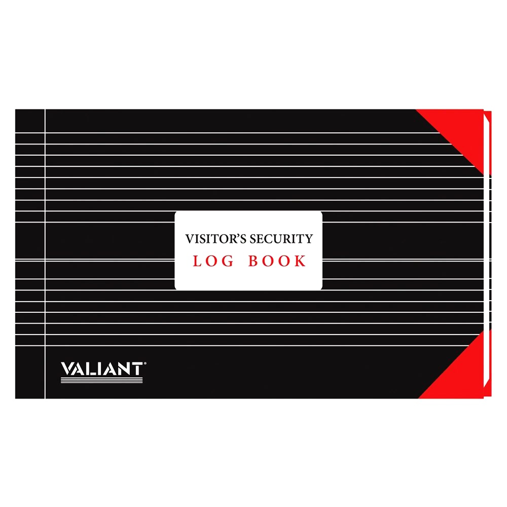 (Lt Stationery)Valiant Visitors Security Logbook 300pages | Lazada PH