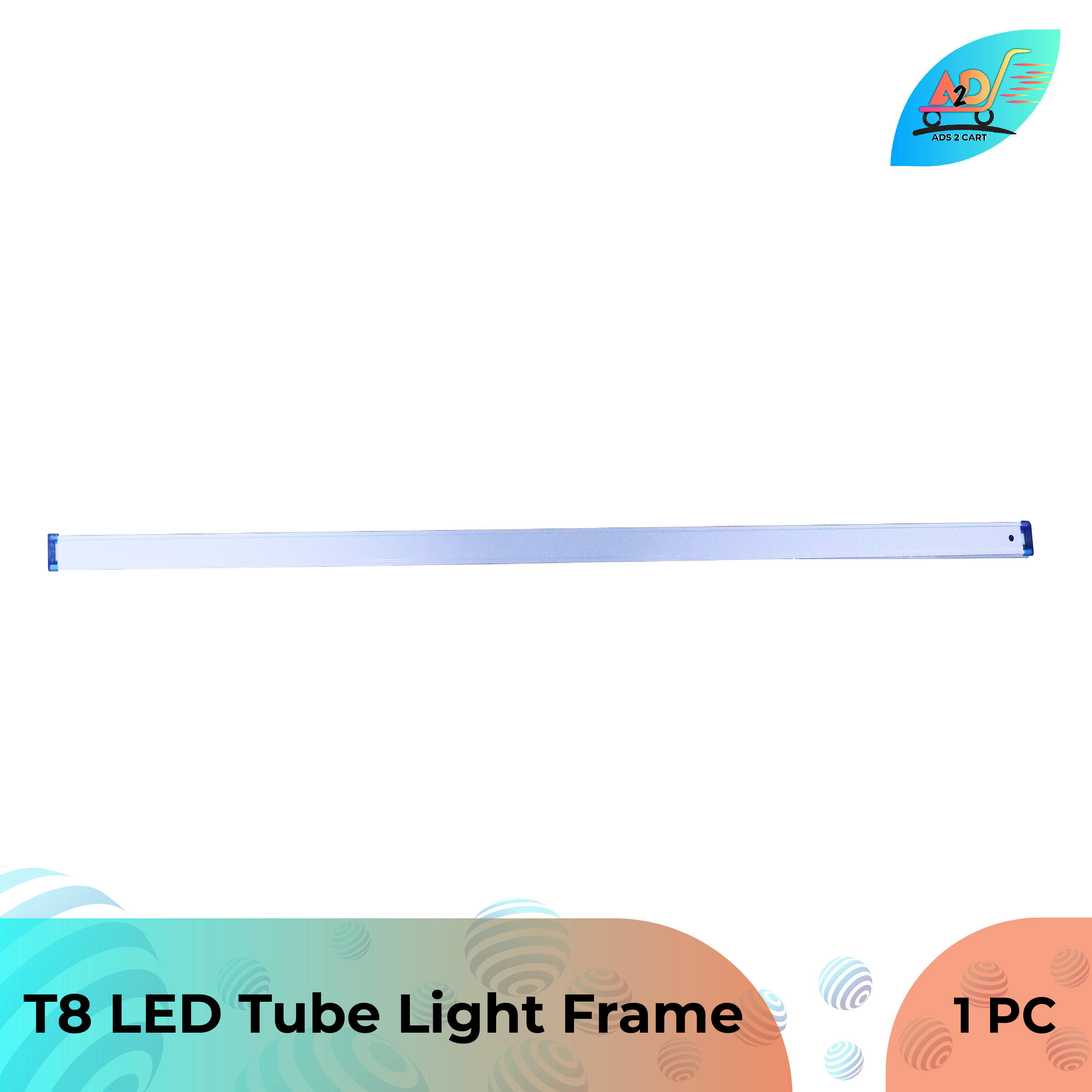 ADS HQ T8 LED Tube Light Frame l Integrated LED Tube 1.2meter | Lazada PH