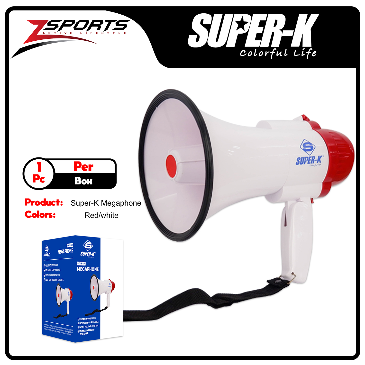 Super-K 18 Portable Megaphone x 1 pc | Lazada PH