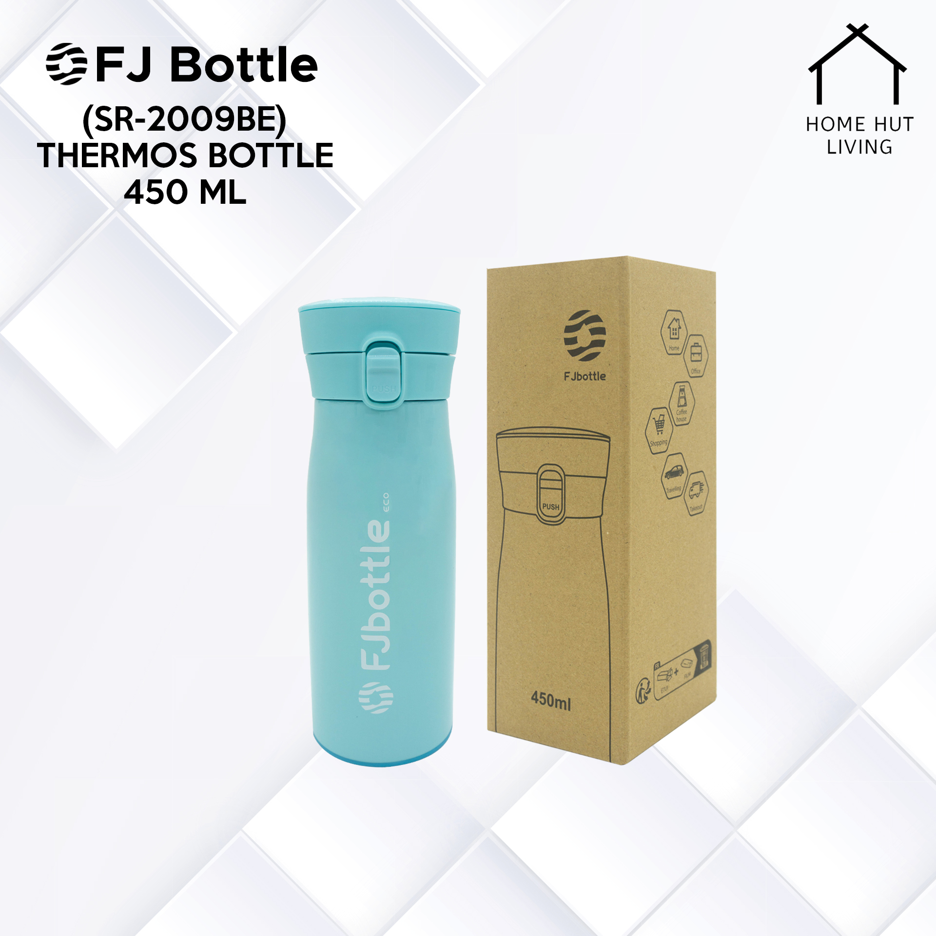 (SR-2009) FJ Bottle Thermos Water Bottle 450 ML | Lazada PH