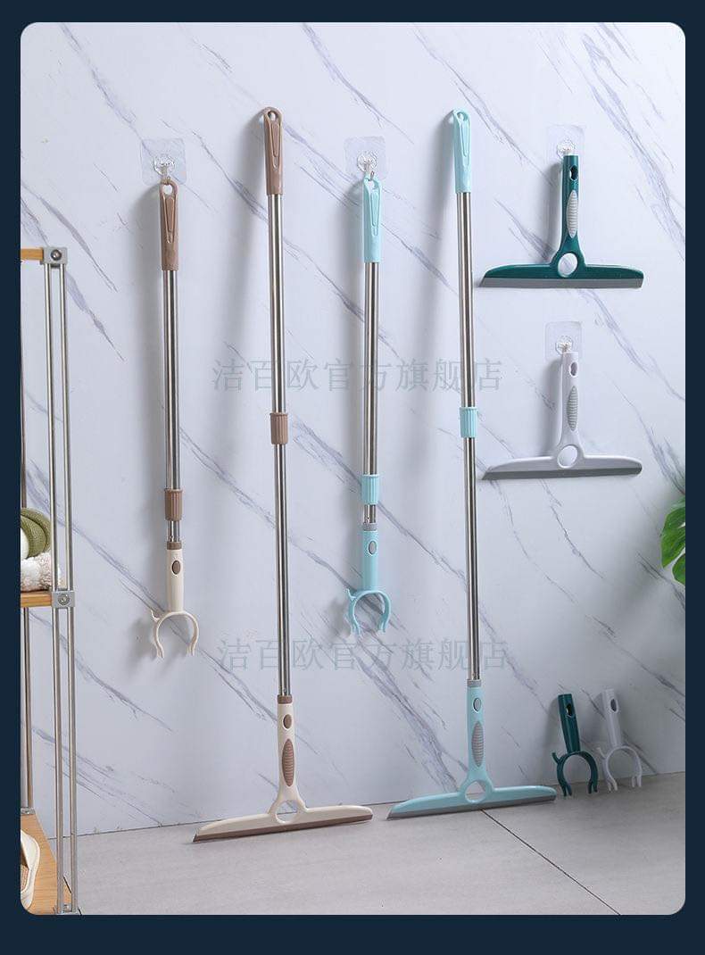 Retractable Wiper with Cloth Fork Adjustable Handle Extendable Hanger ...
