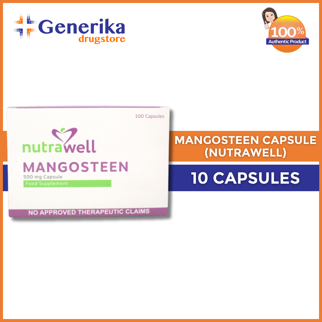 Nutrawell Mangosteen Capsule 500mg | Lazada PH