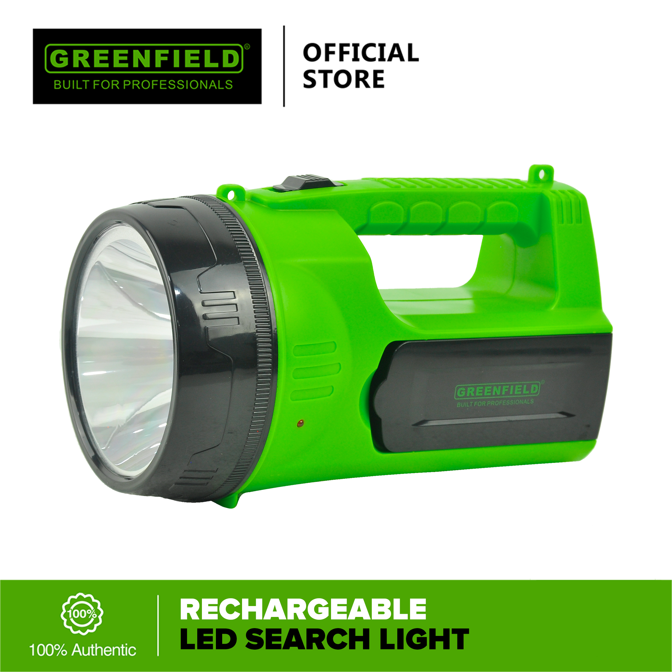 Greenfield Rechargeable LED Search Light | Lazada PH