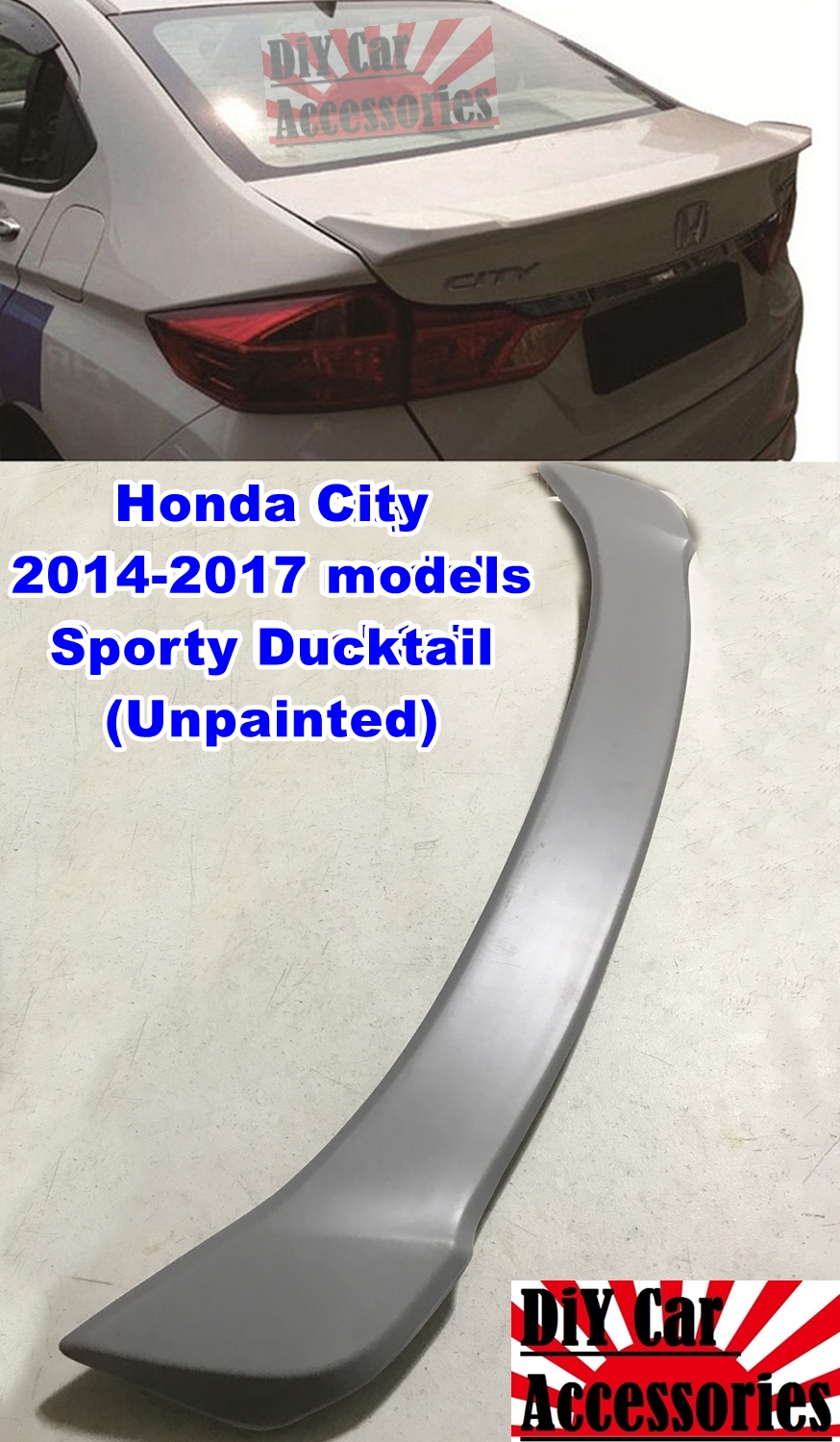 Honda City Sporty Ducktail for 2014-2017 models | Lazada PH