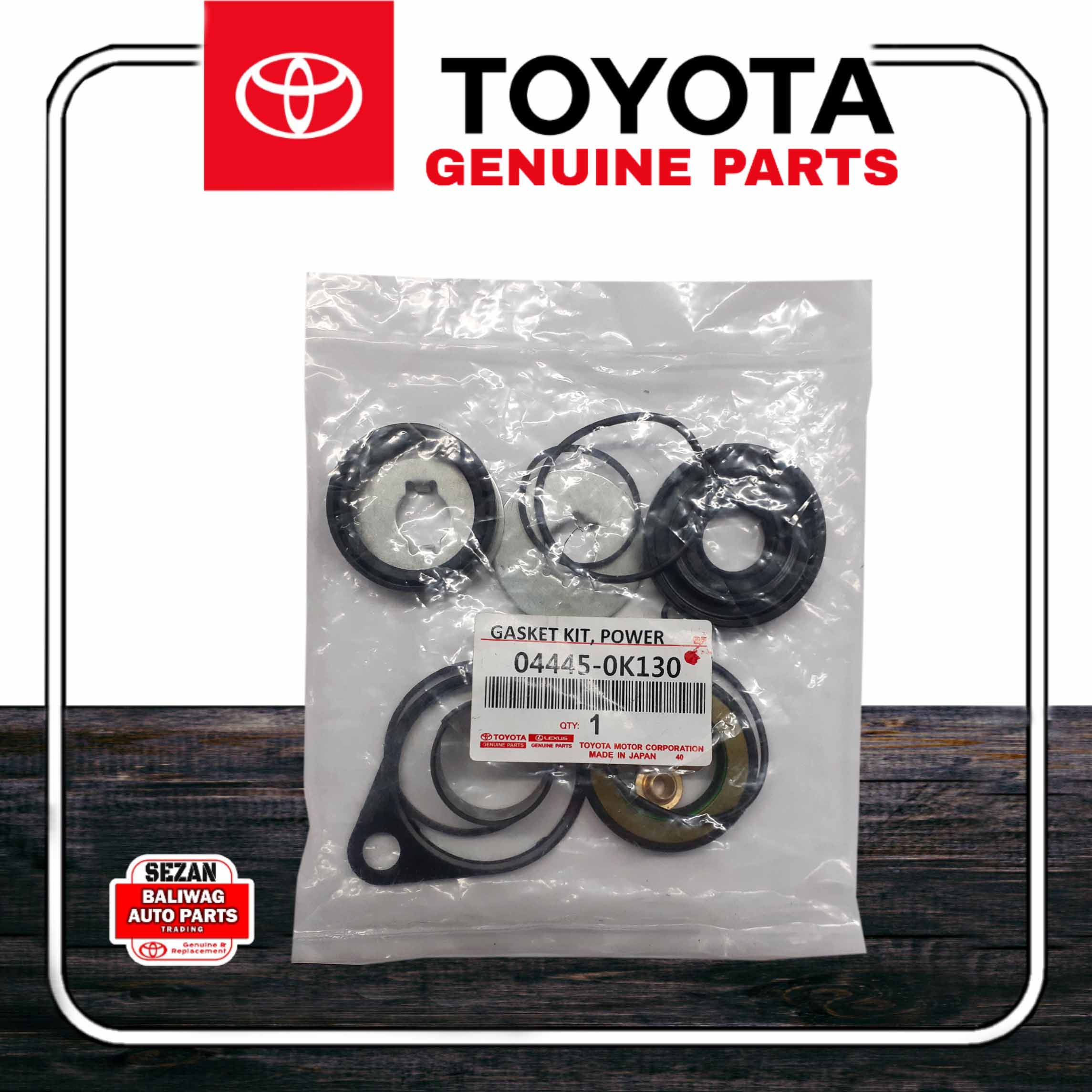 ORIGINAL TOYOTA POWER STEERING KIT GASKET FORTUNER HILUX 2005-2012 ...
