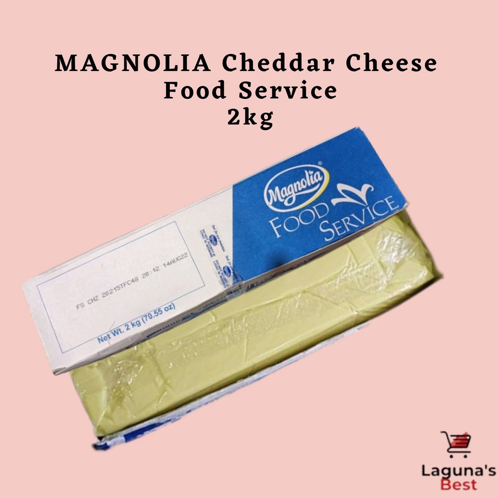 MAGNOLIA Cheddar Cheese Food Service 2kg | Lazada PH