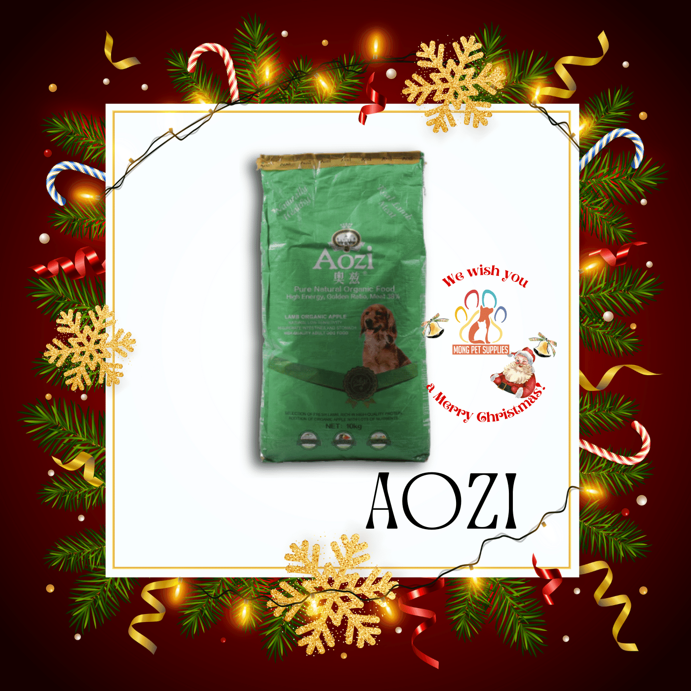 Aozi Lamb and Apple for Adult Dry Dog Food 10kg | Lazada PH