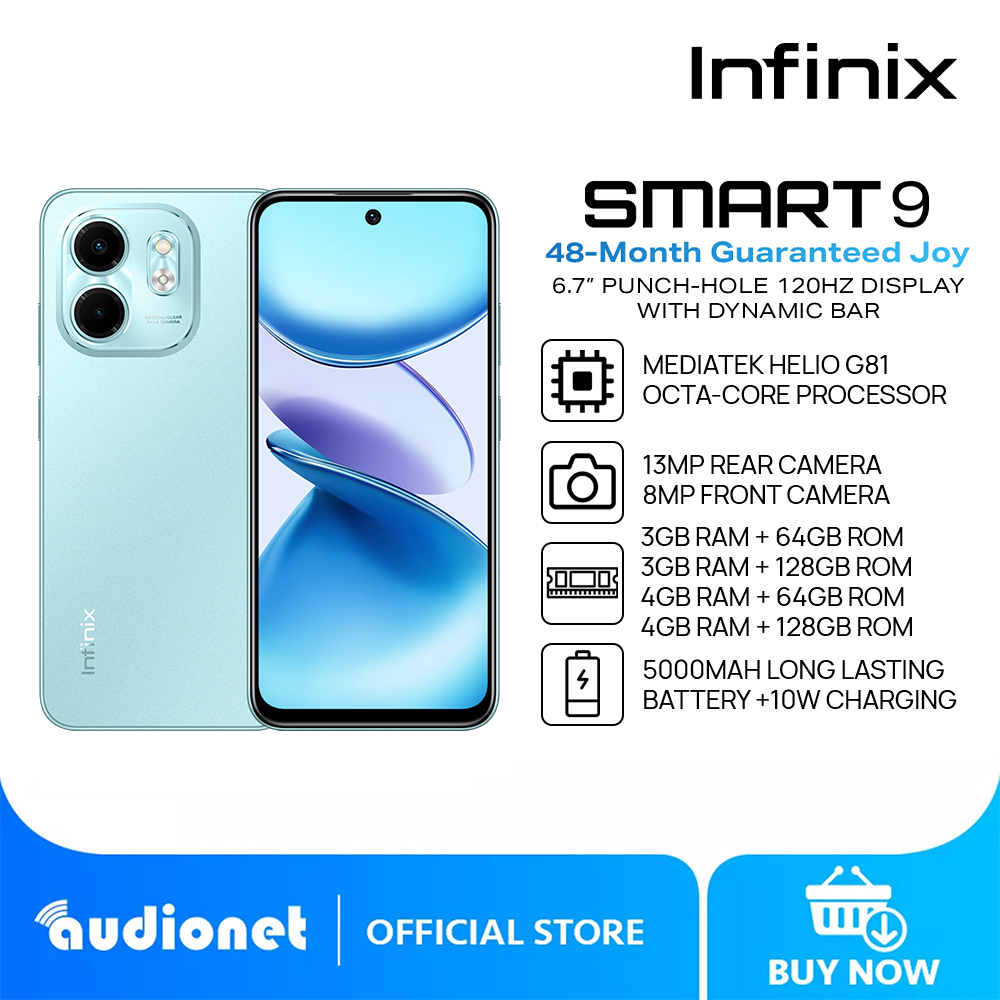 Infinix Smart 9 Smartphone | 3GB+64GB/128GB | 4GB+64GB/128GB RAM+ROM ...