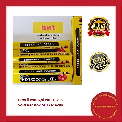 Pencil Mongol 12's per box 1, 2, 3 | Lazada PH