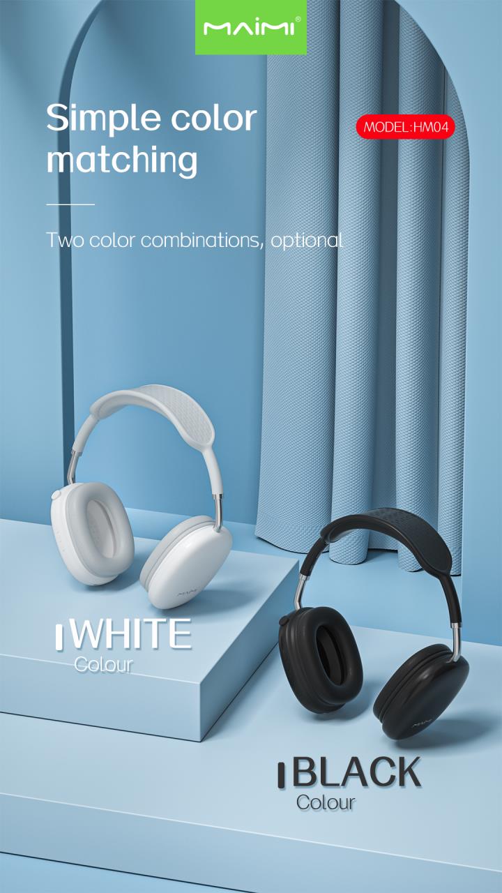 MAIMI HM04 Wireless Headphones Bluetooth Headphones Waterproof Lower ...
