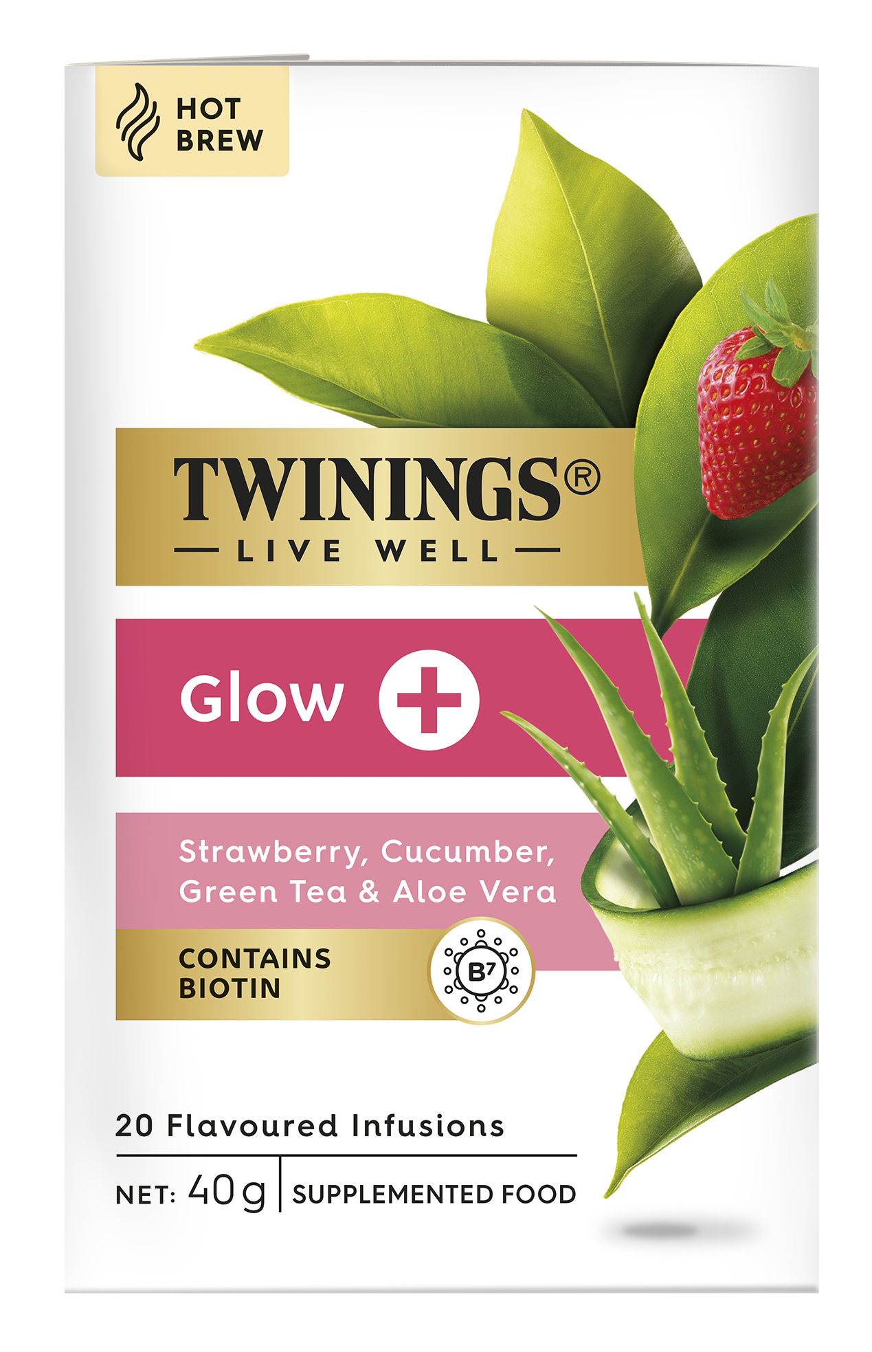 Twinings Live Well Hot Brew Tea 18pk / 20pk (Defence, Digest, Focus ...