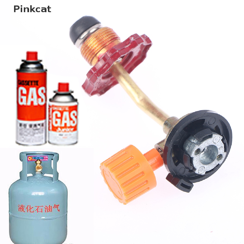 Pinkcat Butane Gas Cylinder Fuel Filler Adapter Charging Inflatable ...