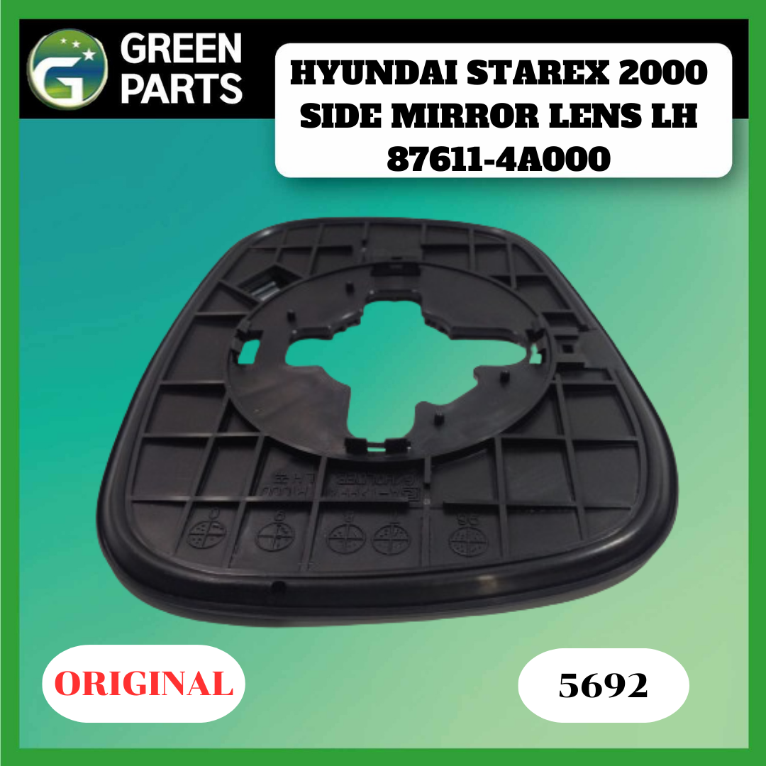 SIDE MIRROR LENS ONLY LEFT SIDE FOR HYUNDAI STAREX SVX 200 MODEL ...