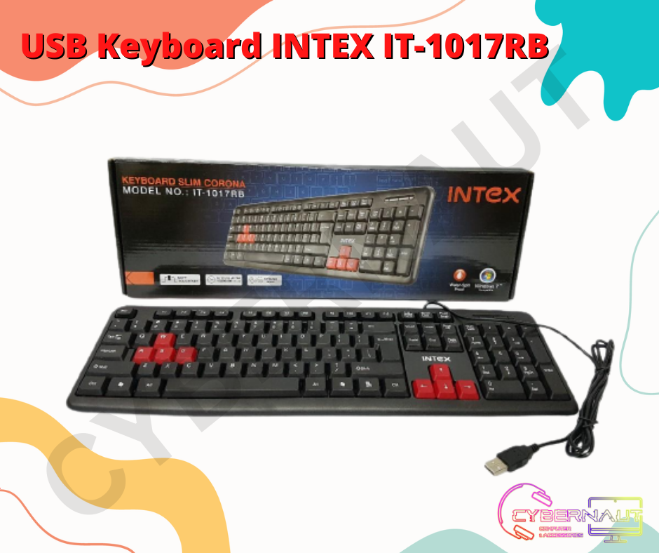 USB Keyboard INTEX IT-1017RB | Lazada PH