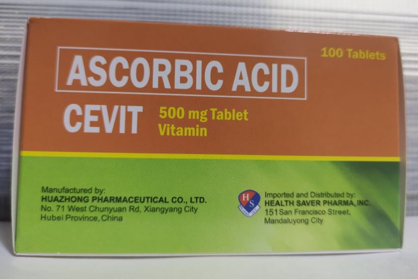 ASCORBIC 500MG TABLET 100'S (CEVIT) | Lazada PH