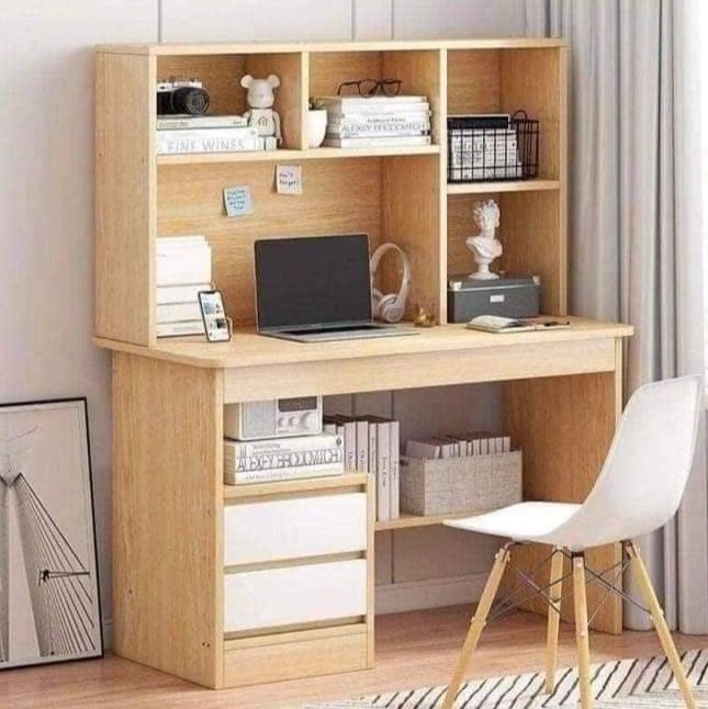 Scandinavian Computer Table Desk Study Table Working Gaming Table with ...