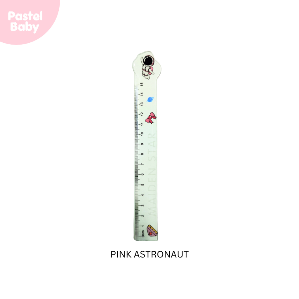 Astronaut Ruler Transparent 15cm | Lazada PH