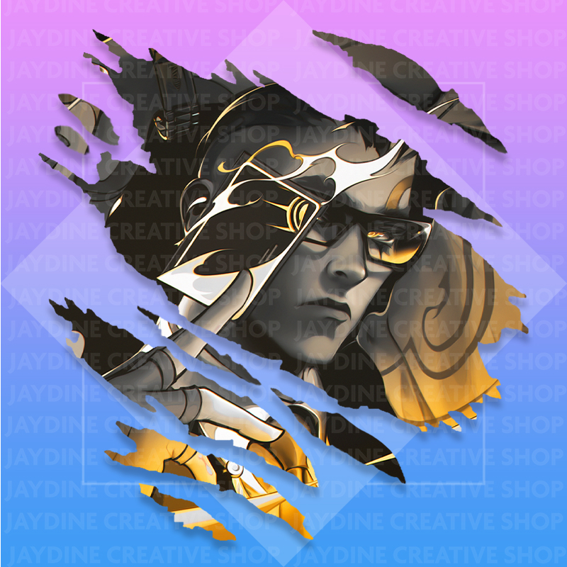 VALORANT | Original Scratch Sticker | Agents- laminated vinyl sticker ...