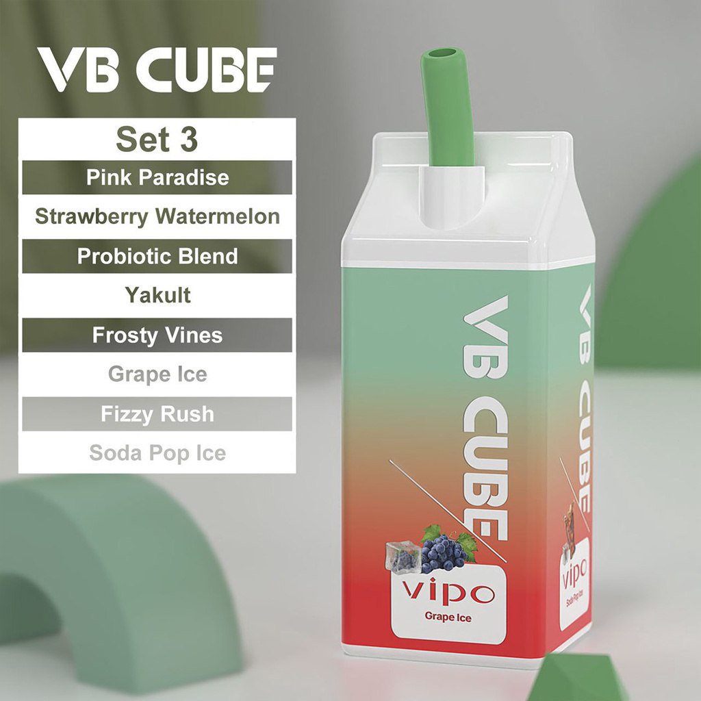 vipo vb cube 12000puffs 4 in 1 PPT | Lazada PH