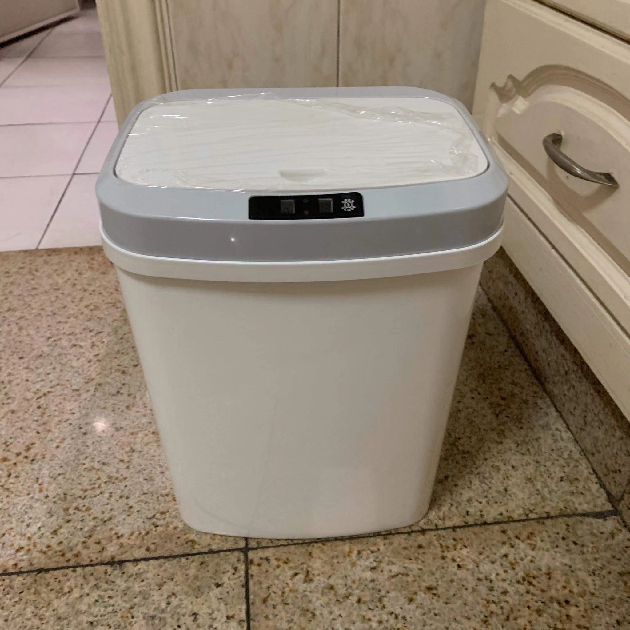 Smart Rechargeable Infrared Sensor 15L Trash Bin | Lazada PH