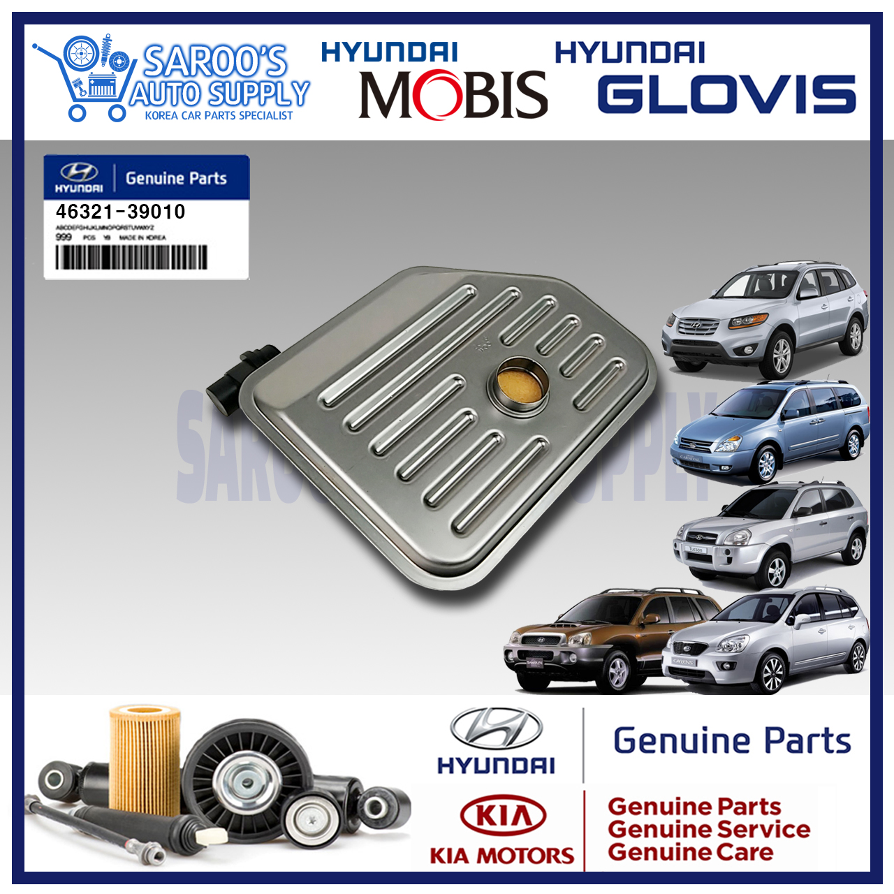 [Genuine] Transmission Filter / ATF Filter For Tucson , Santa Fe ...