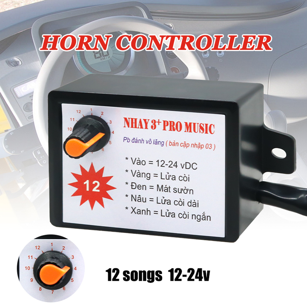 Horn Relay 12-24V For All Motorcycle, Cars, Jeep, Truck All Vehicle Car ...