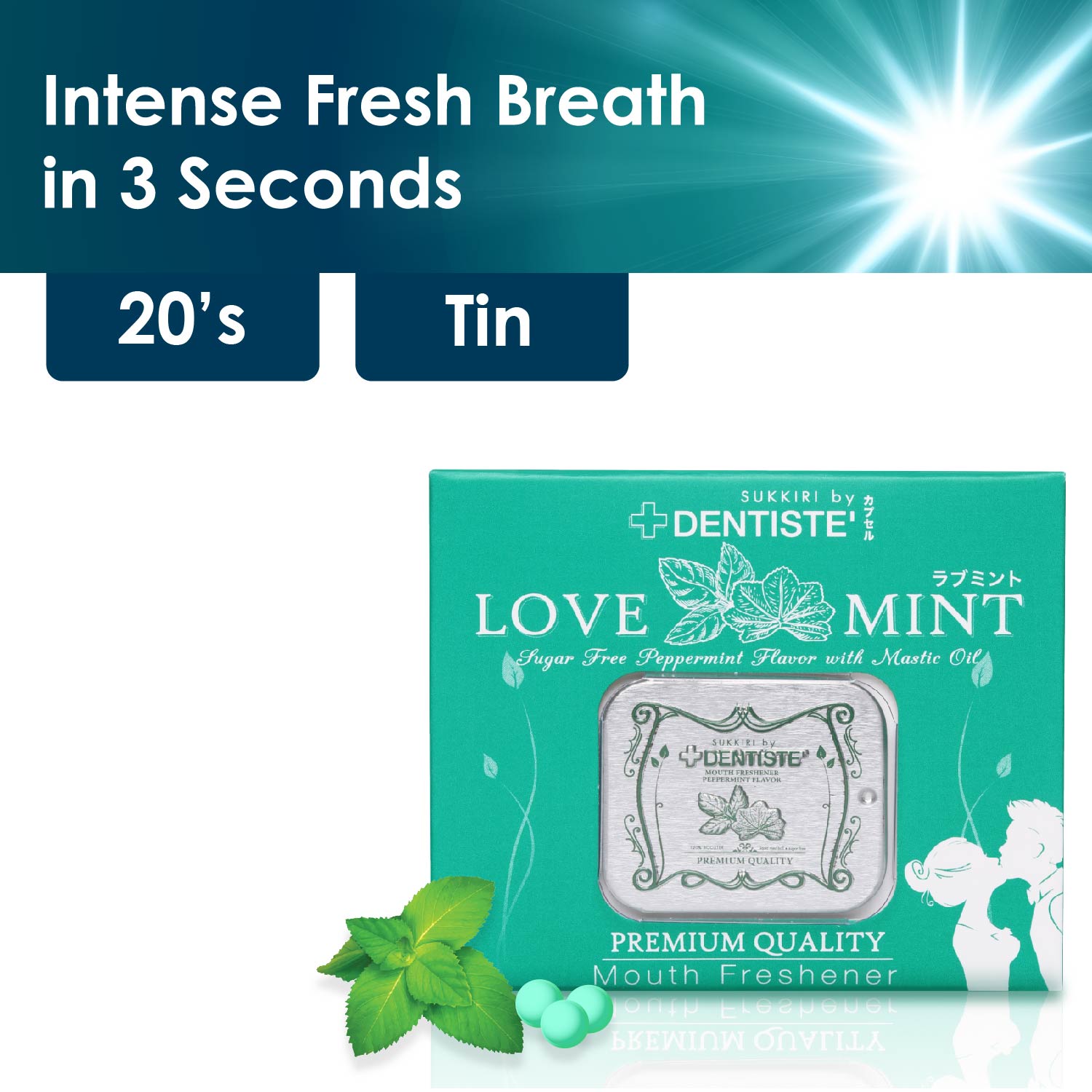 Dentiste Love Mint 20 Tabs | Lazada PH