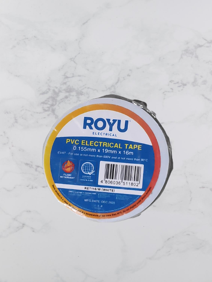 ROYU PVC ELECTRICAL TAPE 16M | Lazada PH