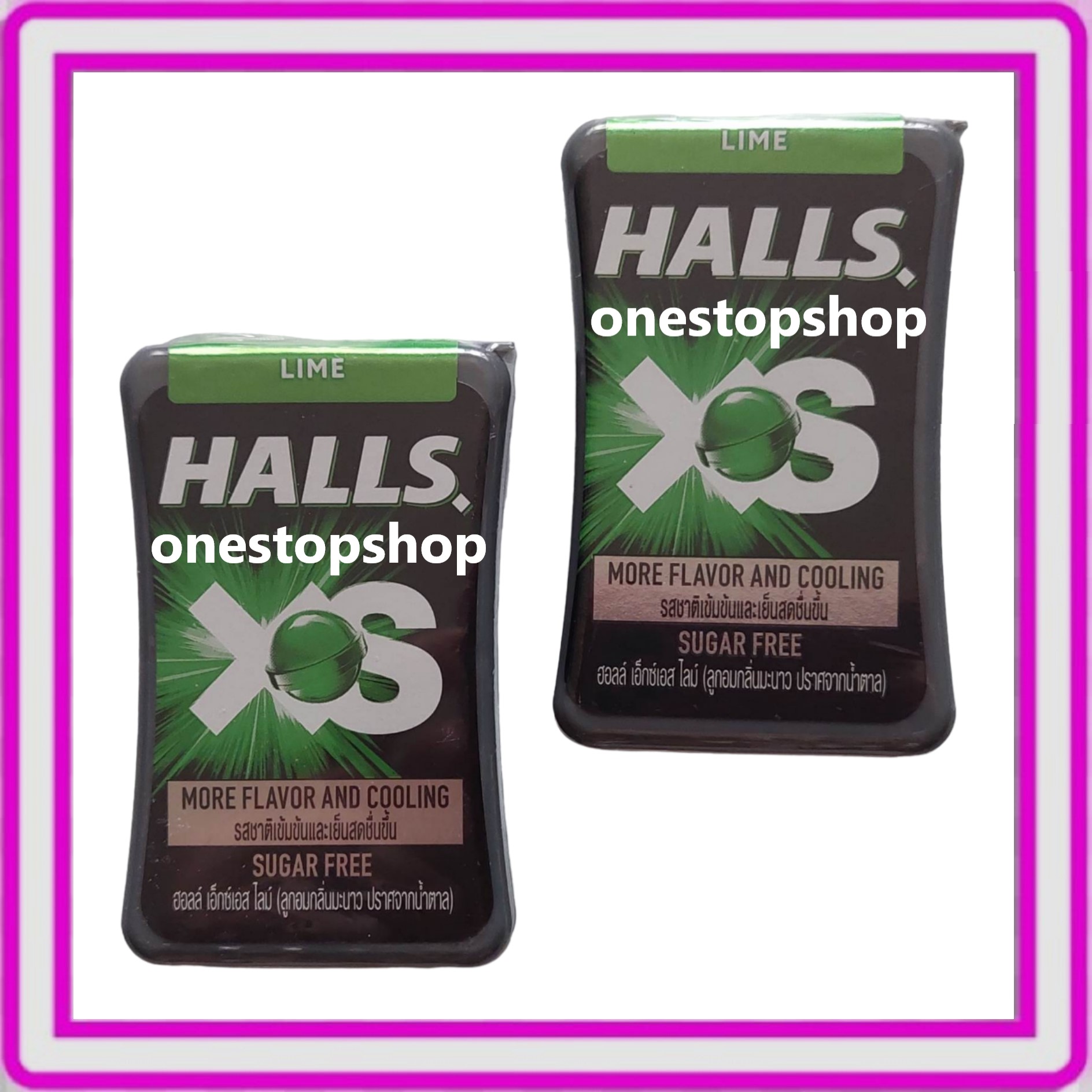 Halls XS Sugar Free Candy 12.6g x 3 Flavors (Lime/Mentholyptus/Watermelon) | Lazada PH
