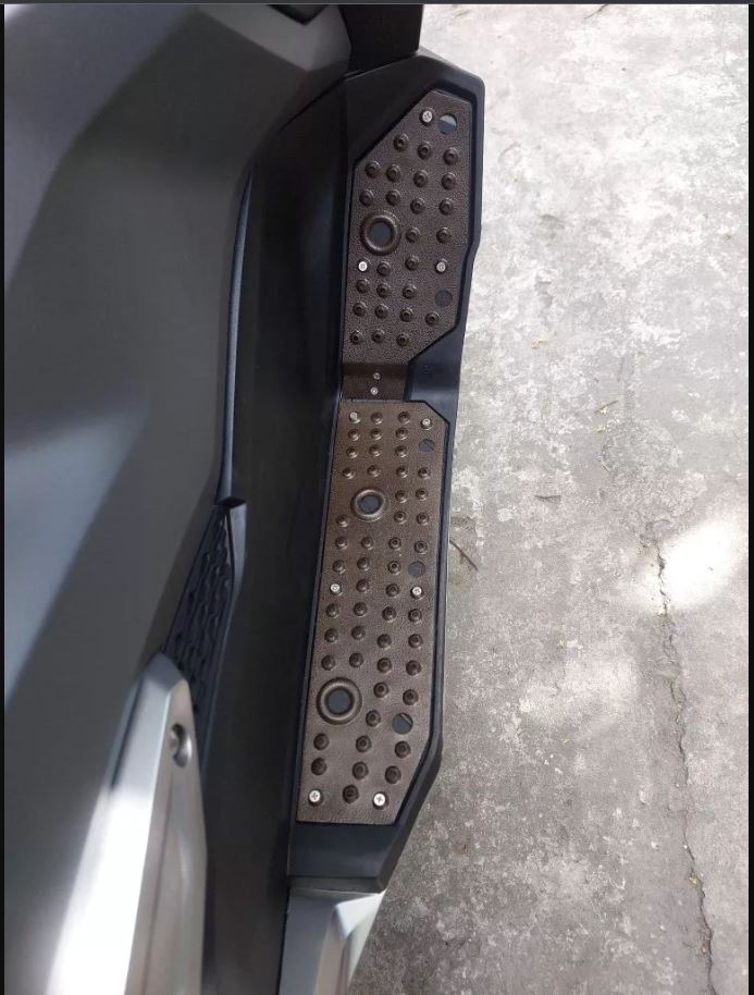 HONDA ADV 160 / ADV 160 ALLOY POWDER COATED FOOTBOARD MATTING / ADV 160 ...