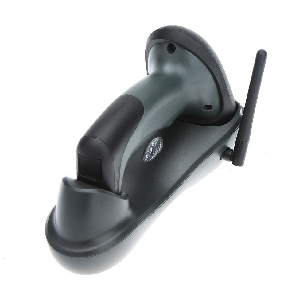 RY-864 433MHz Wireless Laser Barcode Scanner Label Reader with Charger ...