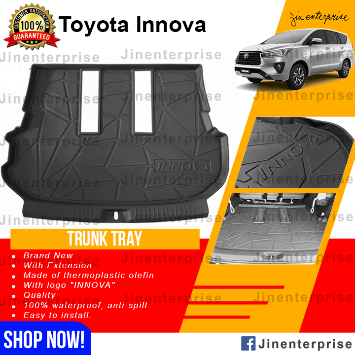 Toyota Innova 2016-2022 Trunk Tray Cargo Tray With Extension | Lazada PH