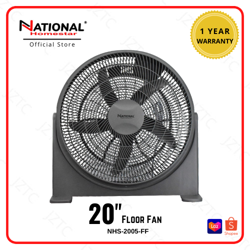 National Homestar 20-inch Floor Fan (NHS-2005-FF) | Lazada PH
