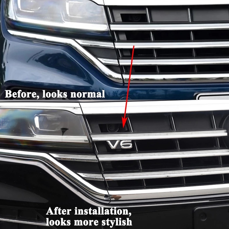 Auto Products Emblem V6 Grill Sticker for -VW TERAMONT PHIDEON ARTEON ...