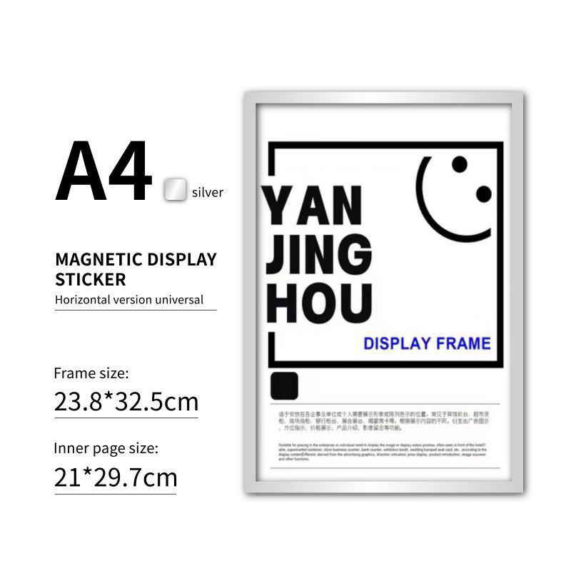 A4 A6 Multi-function Photo frame Advertising Poster Label Sign Display ...