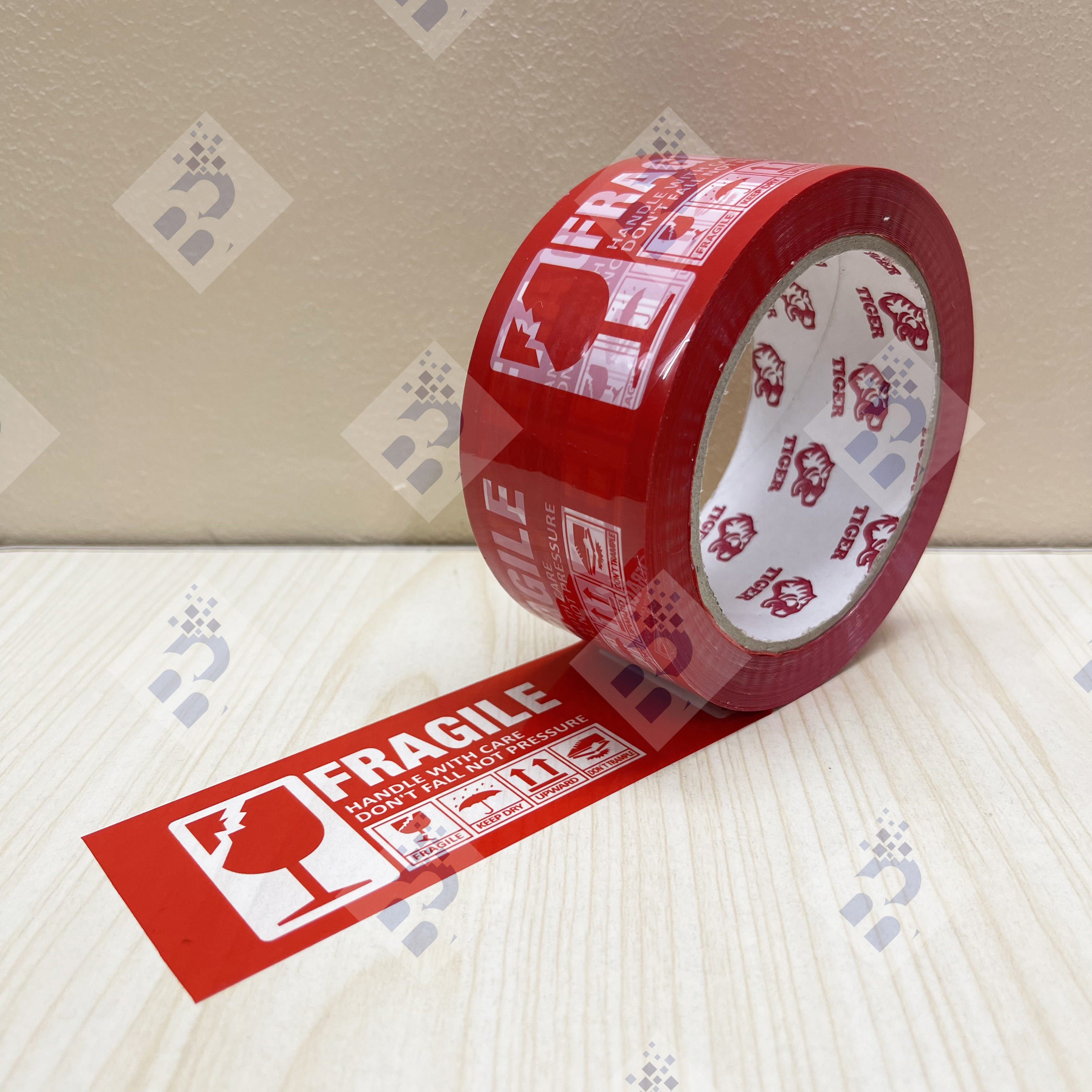 Red Fragile Tape Packaging 2inches x 100 meters | Lazada PH