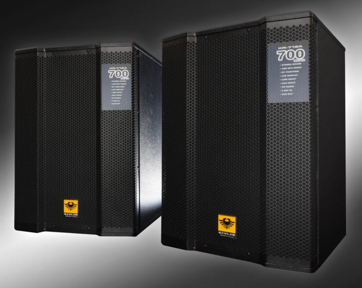 Kevler Professional KR-712A 12" 700W Portable Powered Karaoke Stereo ...