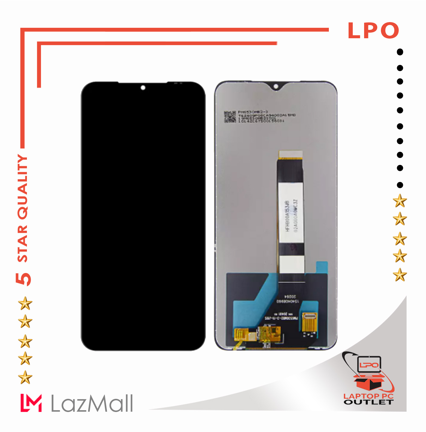 LPO Brand for Xiaomi Poco M3 2020 M2010J19CG, M2010J19CI Replacement ...