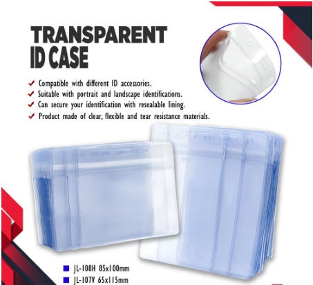 Transparent Plastic ID Case / ID Holder / ID Protector | Lazada PH