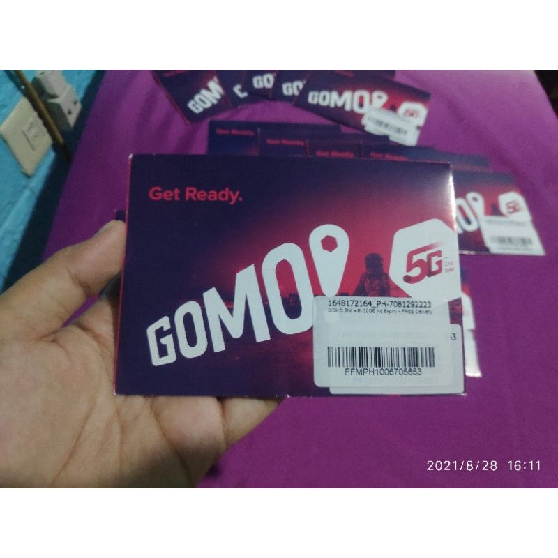 Buy now☢ GOMO SIM (30GB NO EXPIRY) | Lazada PH