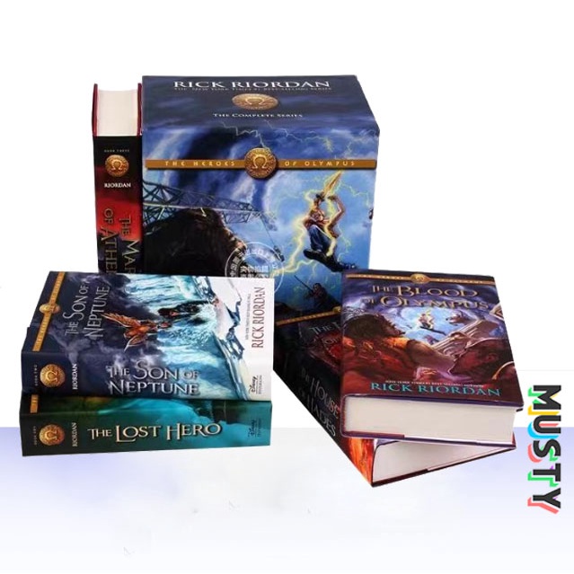 The Heroes of Olympus Hardcover Set original english book set | Lazada PH