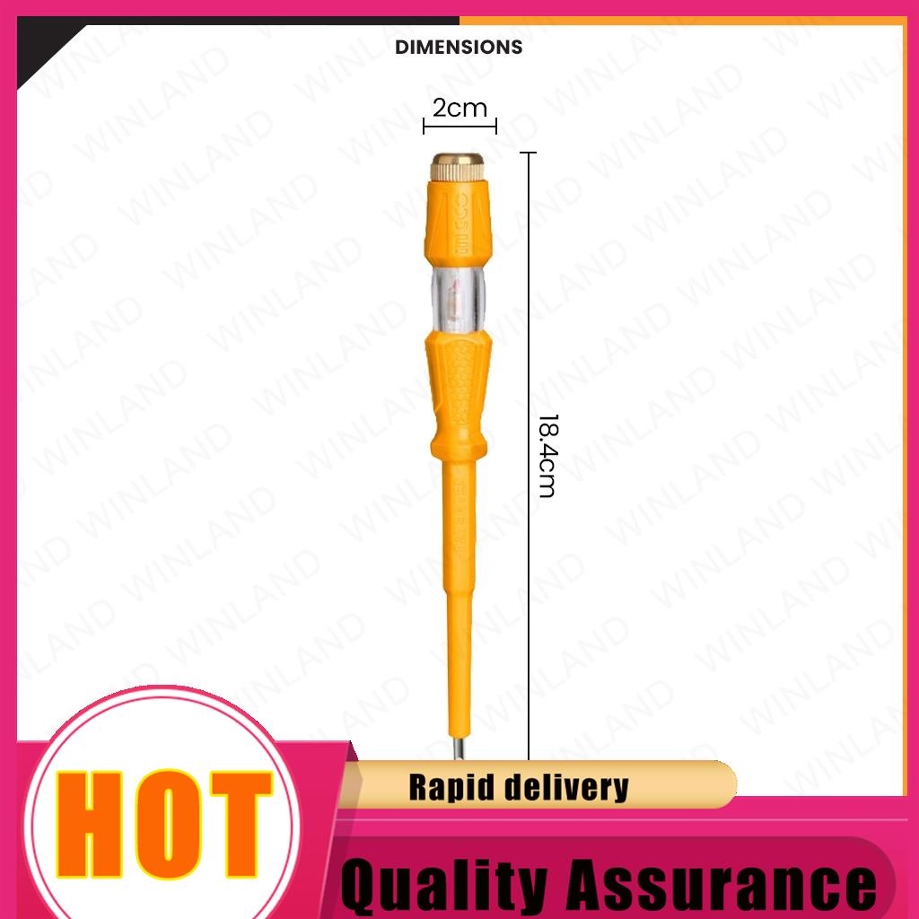 INGCO by Winland Test Pencil AC Voltage Tester Test Light HSDT1908 ING ...