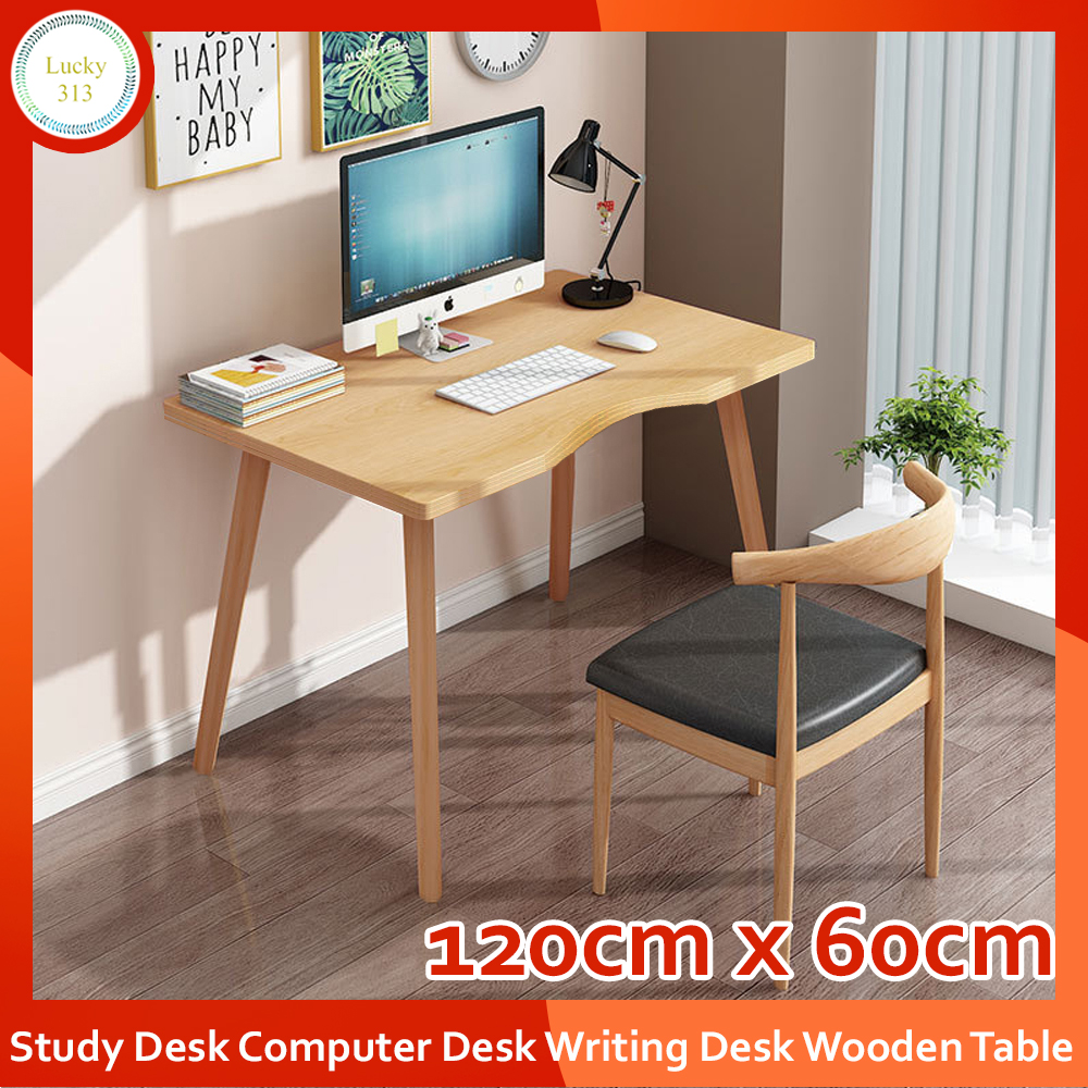 Modern Wood Computer Study Desk Working Table Desk Study Table Office ...