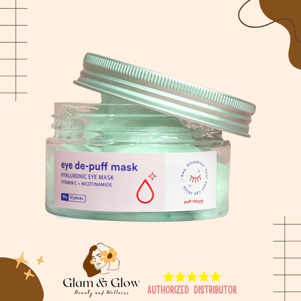 【New product】 [ON HAND]Puff Bloom Eye De-Puff Hyaluronic Eye Mask with ...