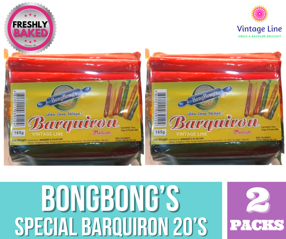 BONGBONGS PASALUBONG Barquiron Medium 20’s (2 PACKS) 20pcs per pack ...