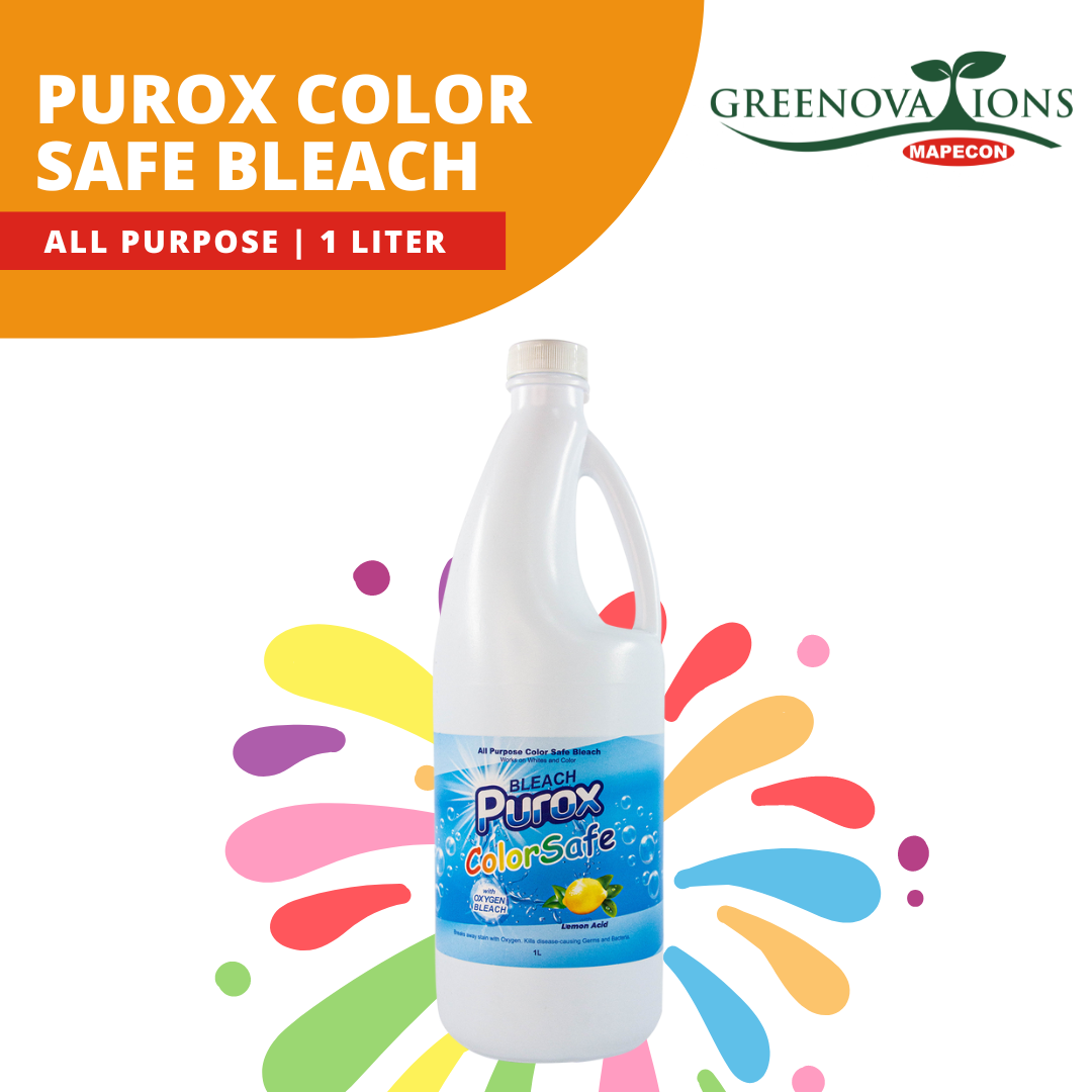 Purox Color Safe Bleach All Purpose | 1 Liter | Lazada PH