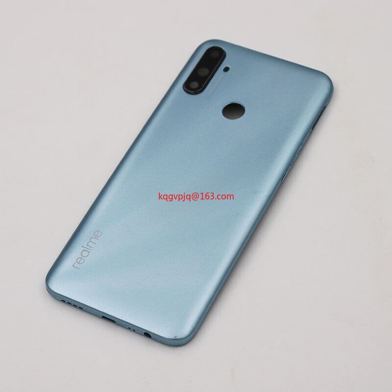 Kqgv- Metal Back Cover For Oppo Realme C3 RMX2020 RMX2021 Rear ...