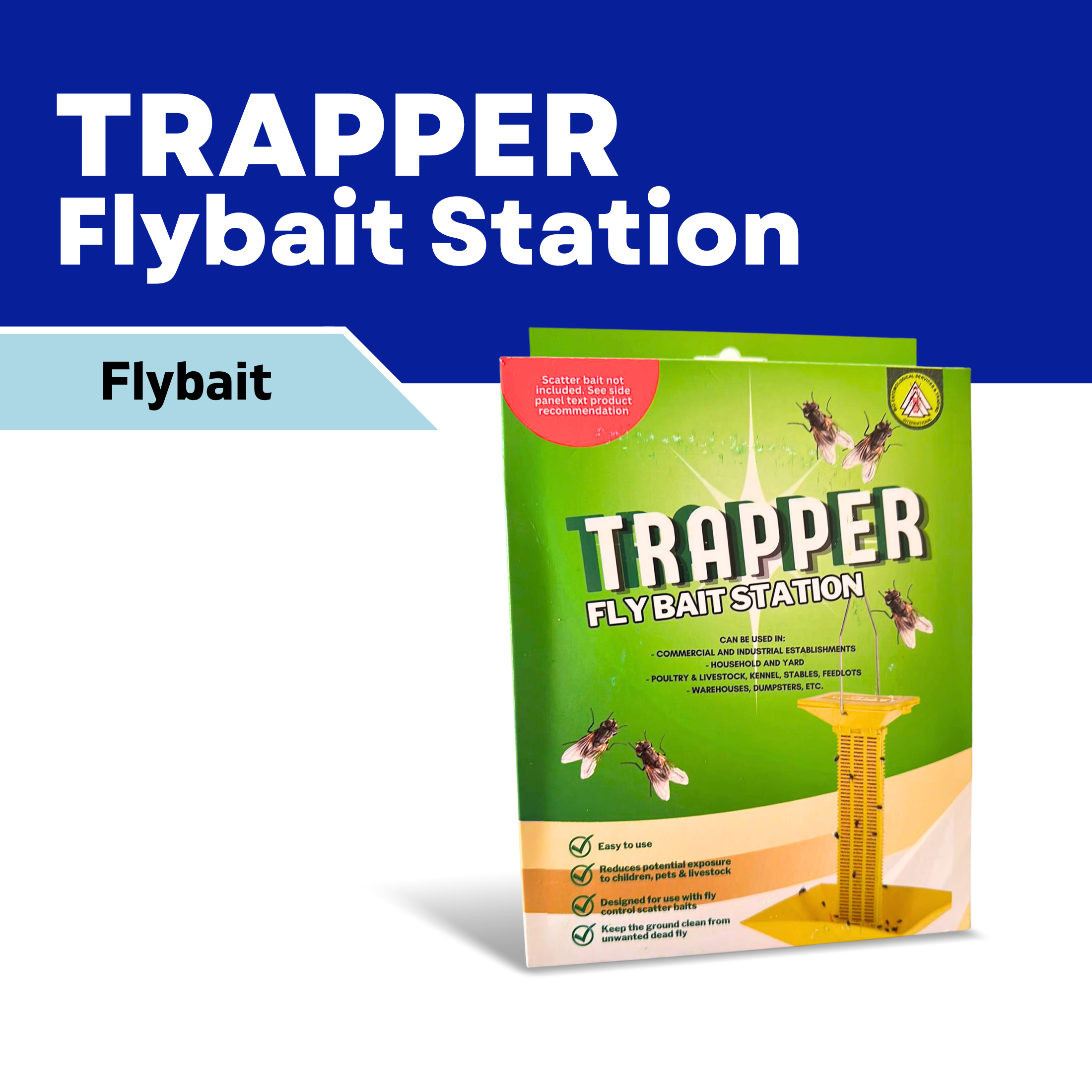 Flystar Advanced Fly Bait Station (Please Read BAIT STATION ONLY ...