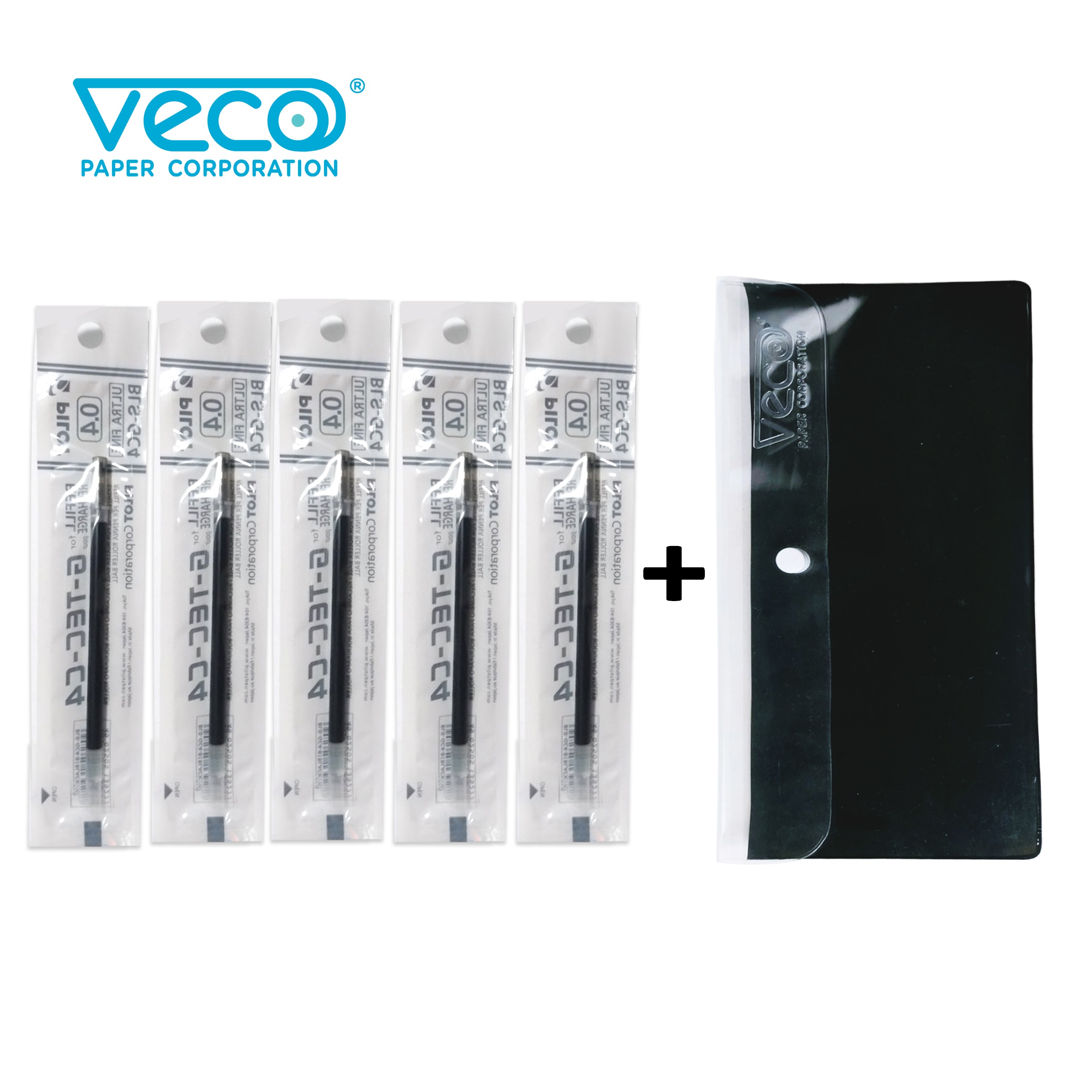 Pilot Gtec Refills 0.4 (available: Black ink, blue ink) 6pcs & 1 free ...